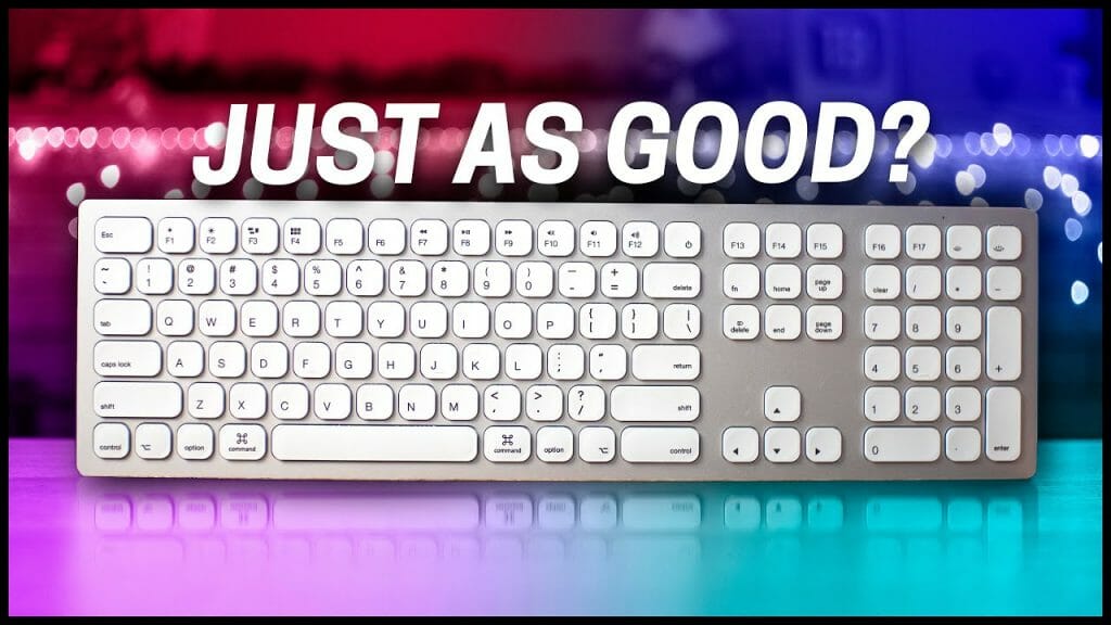 Best Budget Alternative to the Apple Magic Keyboard!? - Tweaks For Geeks